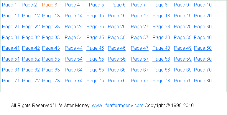 Life after Money ~ BAVC Monthy NYSE
